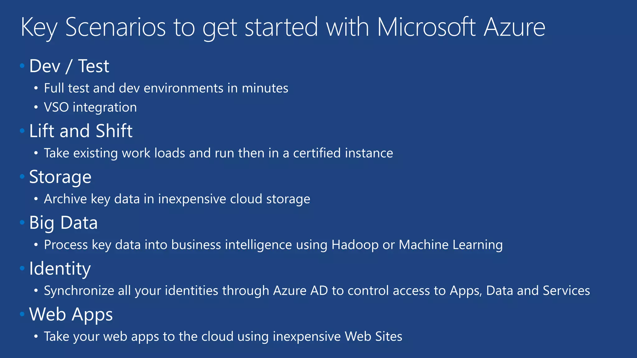 Introduction to Microsoft Azure | PPTX