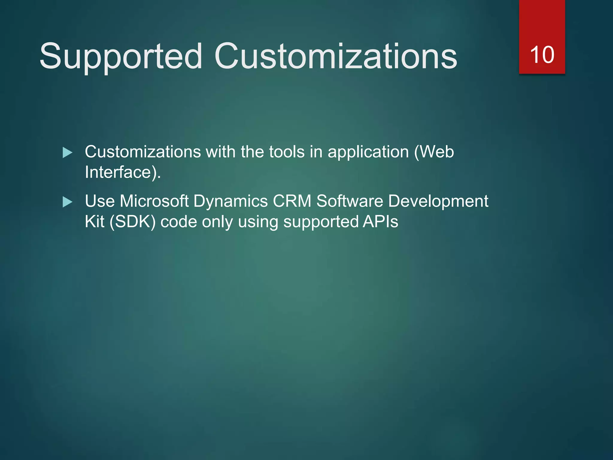 Introduction to microsoft dynamic crm | PPT