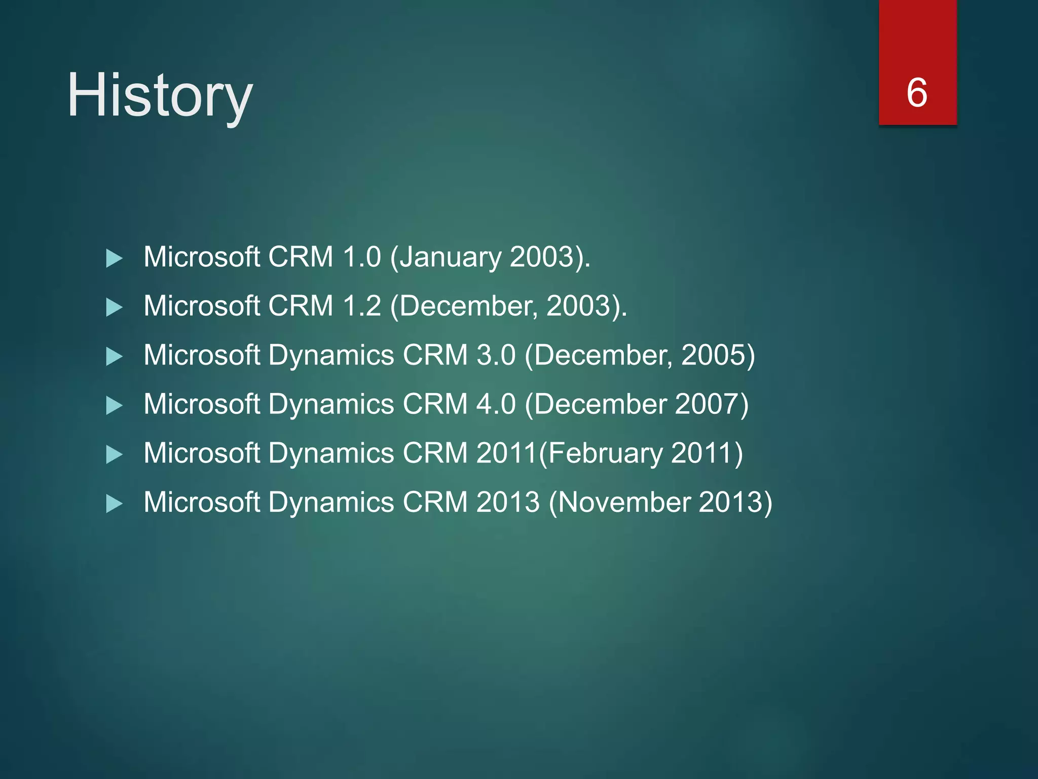 Introduction to microsoft dynamic crm | PPT