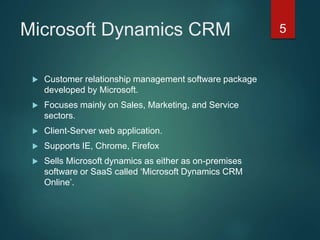 Introduction to microsoft dynamic crm | PPT