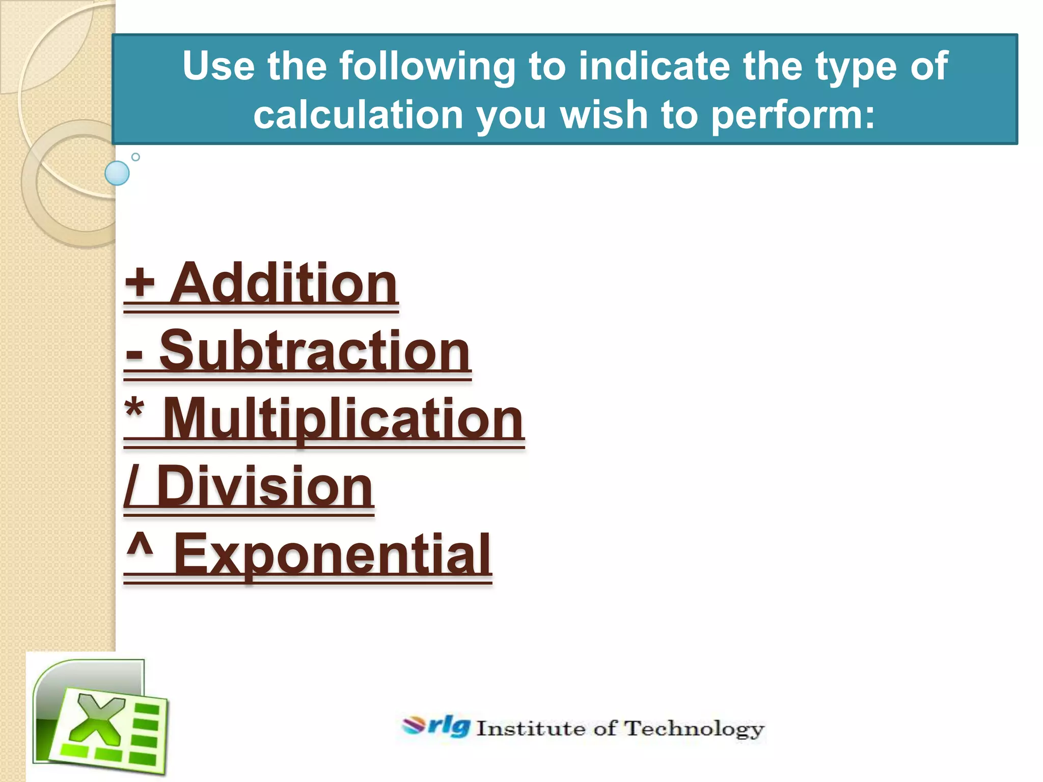 Introduction to microsoft excel 2007 | PPTX | Computing | Technology & Computing