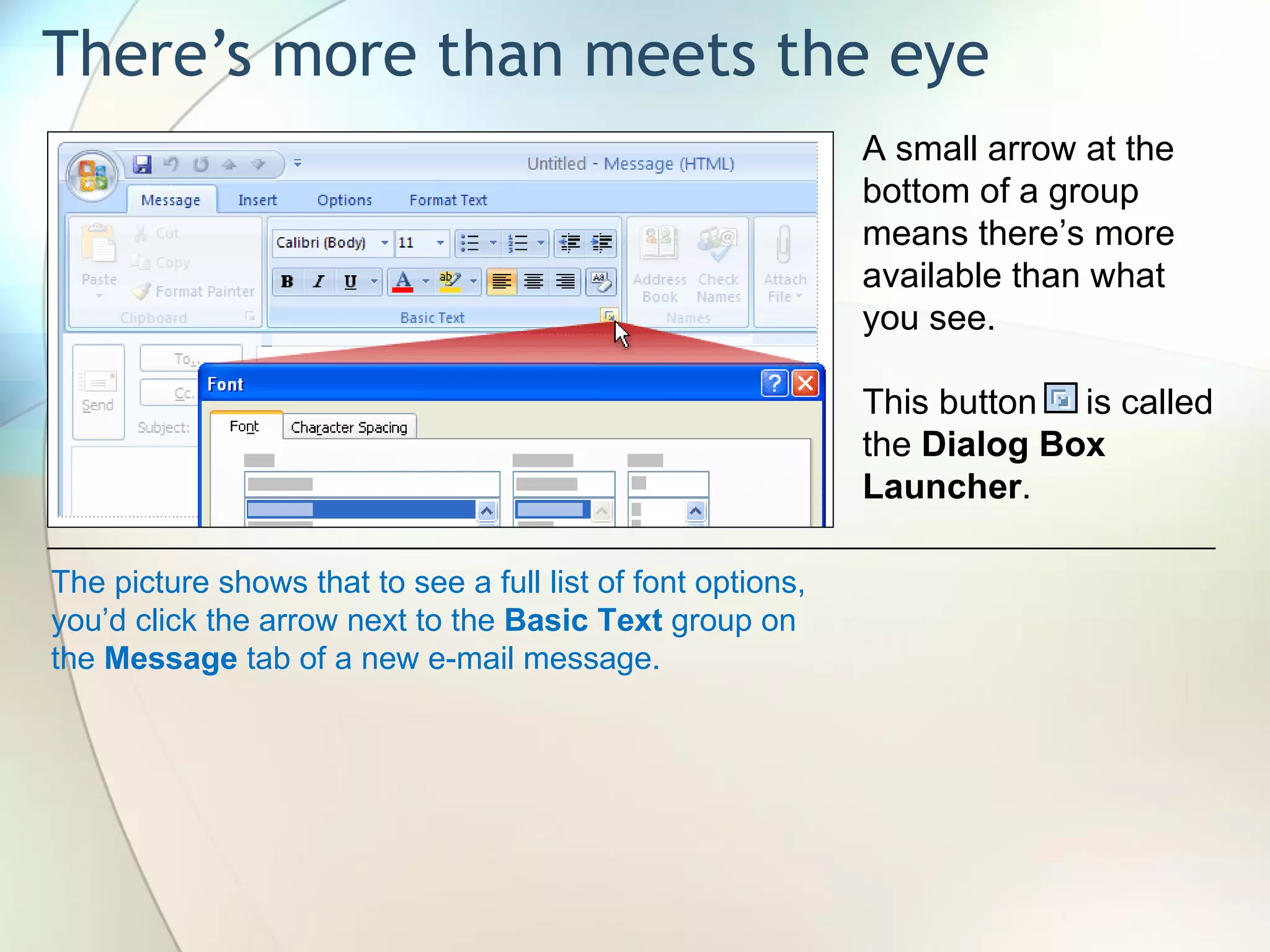 Introduction to microsoft office 2007 | PPT