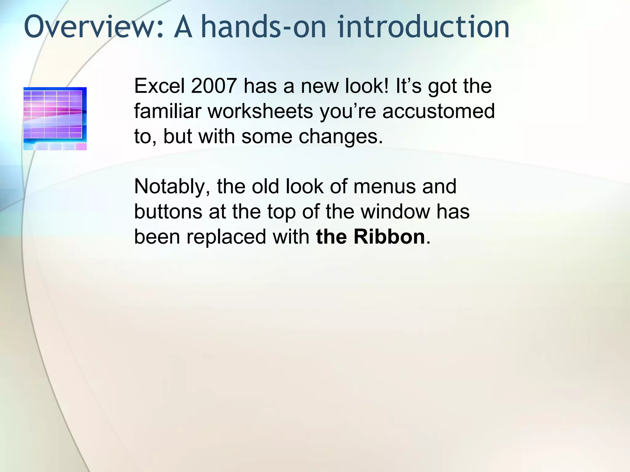 Introduction to microsoft office 2007 | PPT
