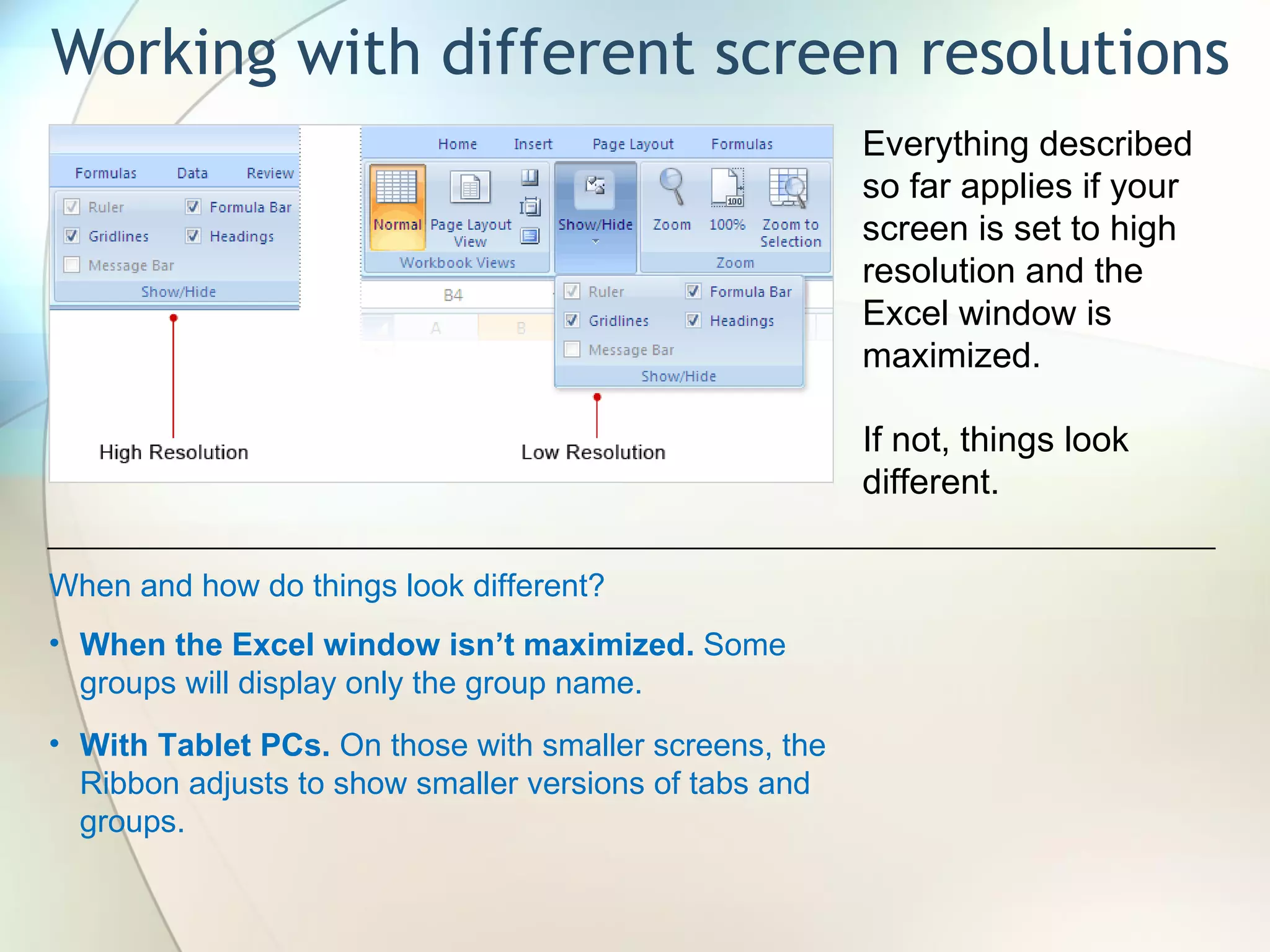 Introduction to microsoft office 2007 | PPT