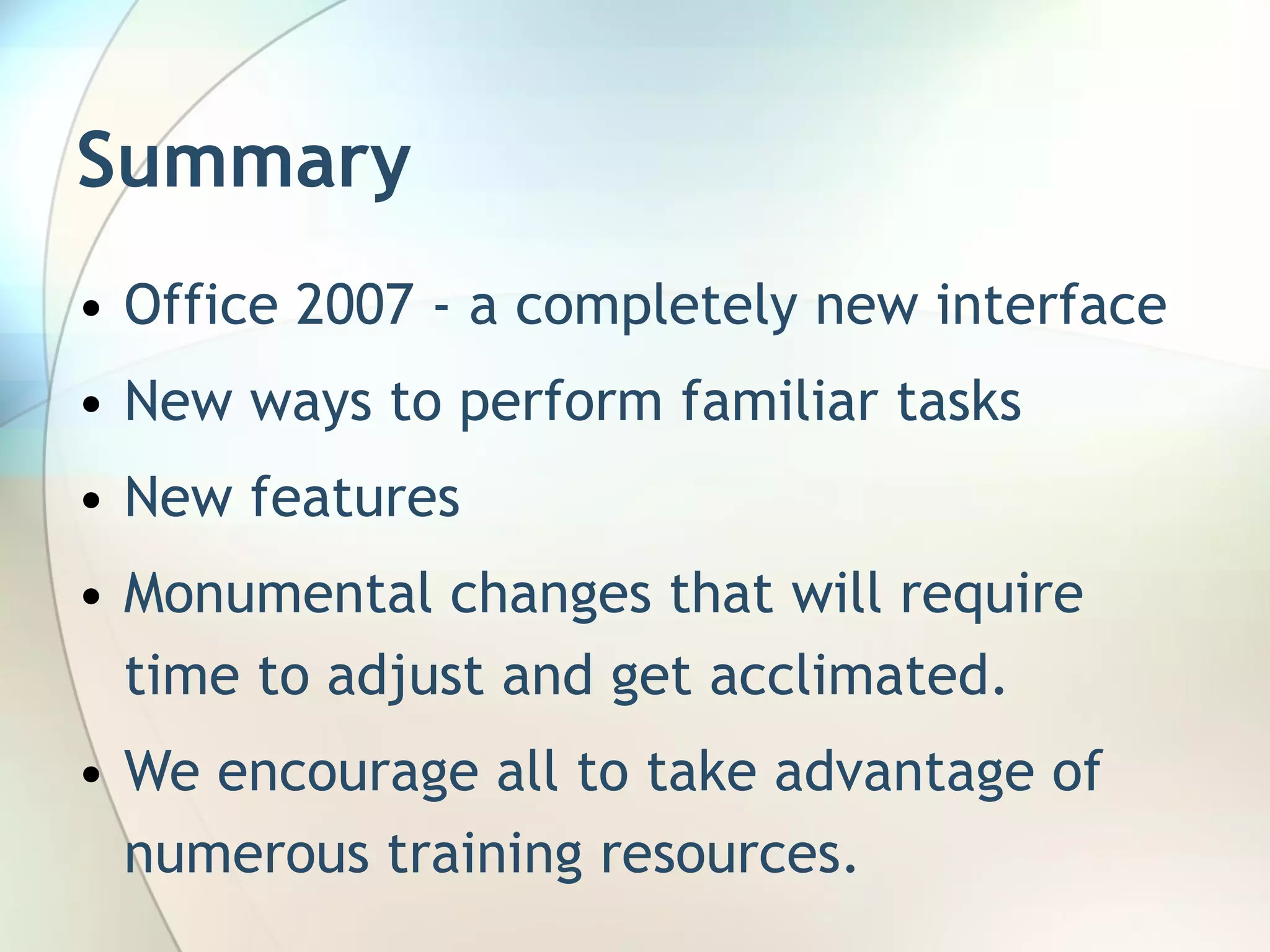 Introduction to microsoft office 2007 | PPT