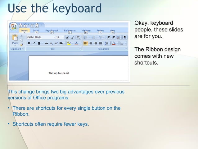 Introduction to microsoft office 2007 | PPT