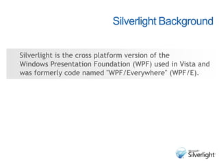 Introduction to Microsoft Silverlight | PPT