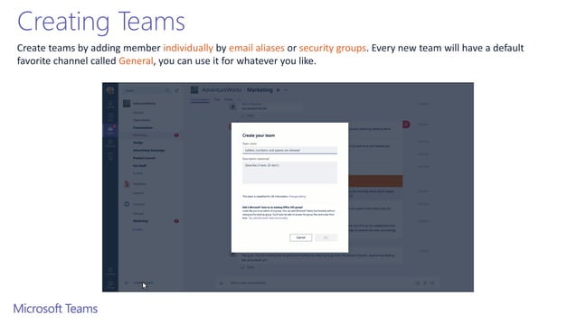 Introduction to microsoft teams | PDF | Web Conferencing | Computer Software and Applications