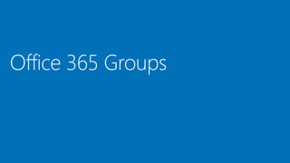 Introduction to Microsoft Teams and Office 365 groups | PPT