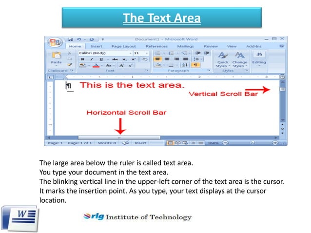 Introduction to microsoft word 2007 | PPTX | Desktop Publishing | Computer Software and Applications