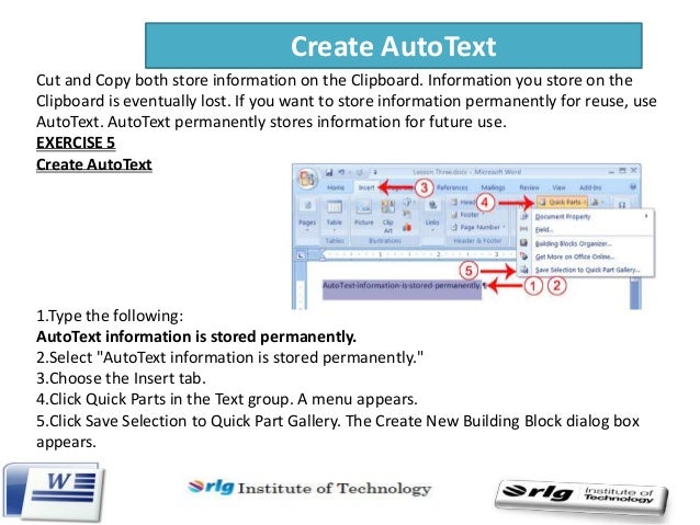 Introduction to microsoft word 2007