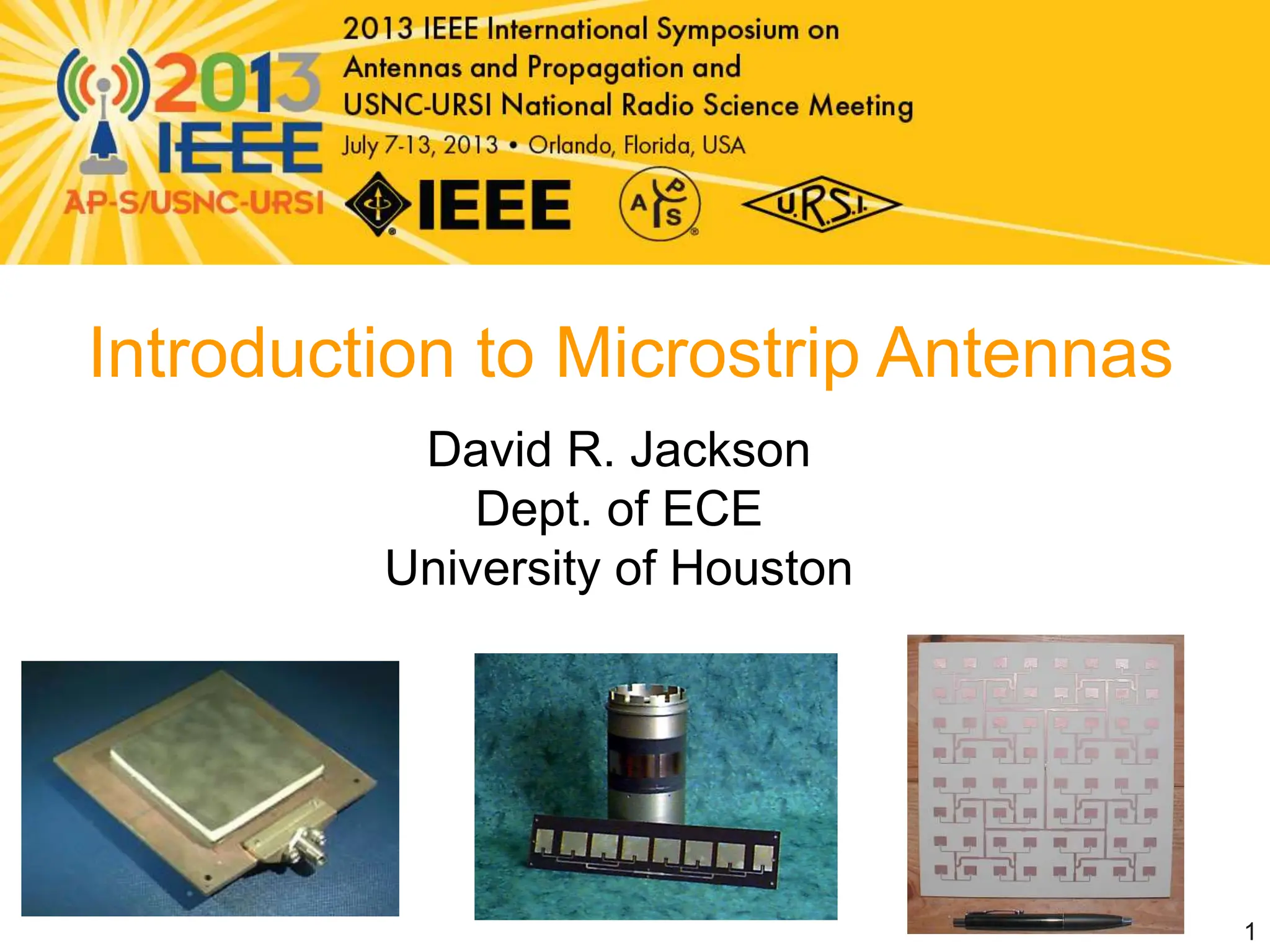 Introduction to Microstrip Antennas.pptx | Physics | Science