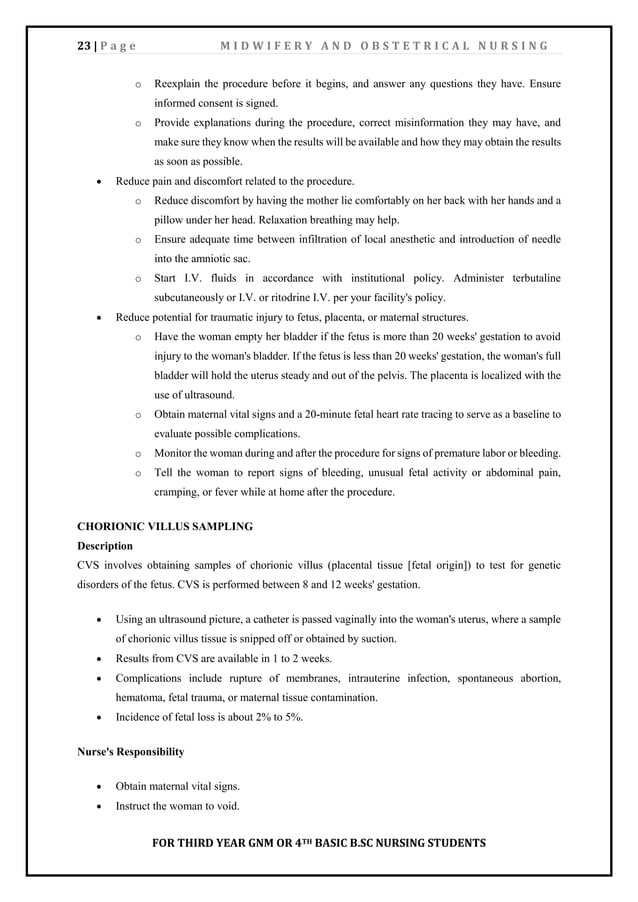 Introduction to midwifery | PDF | Pregnancy | Reproductive Health