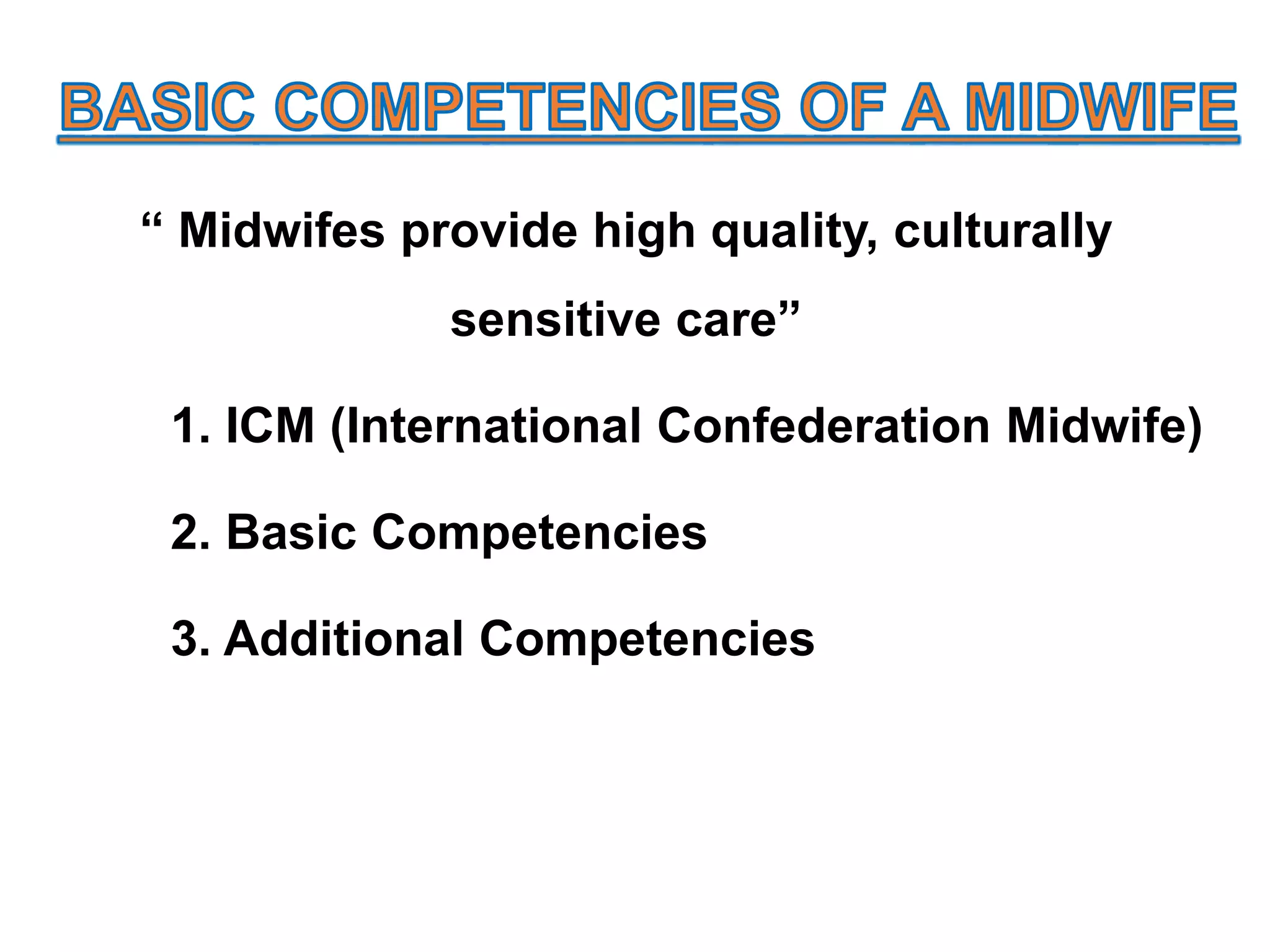 Introduction to midwifery | PPTX