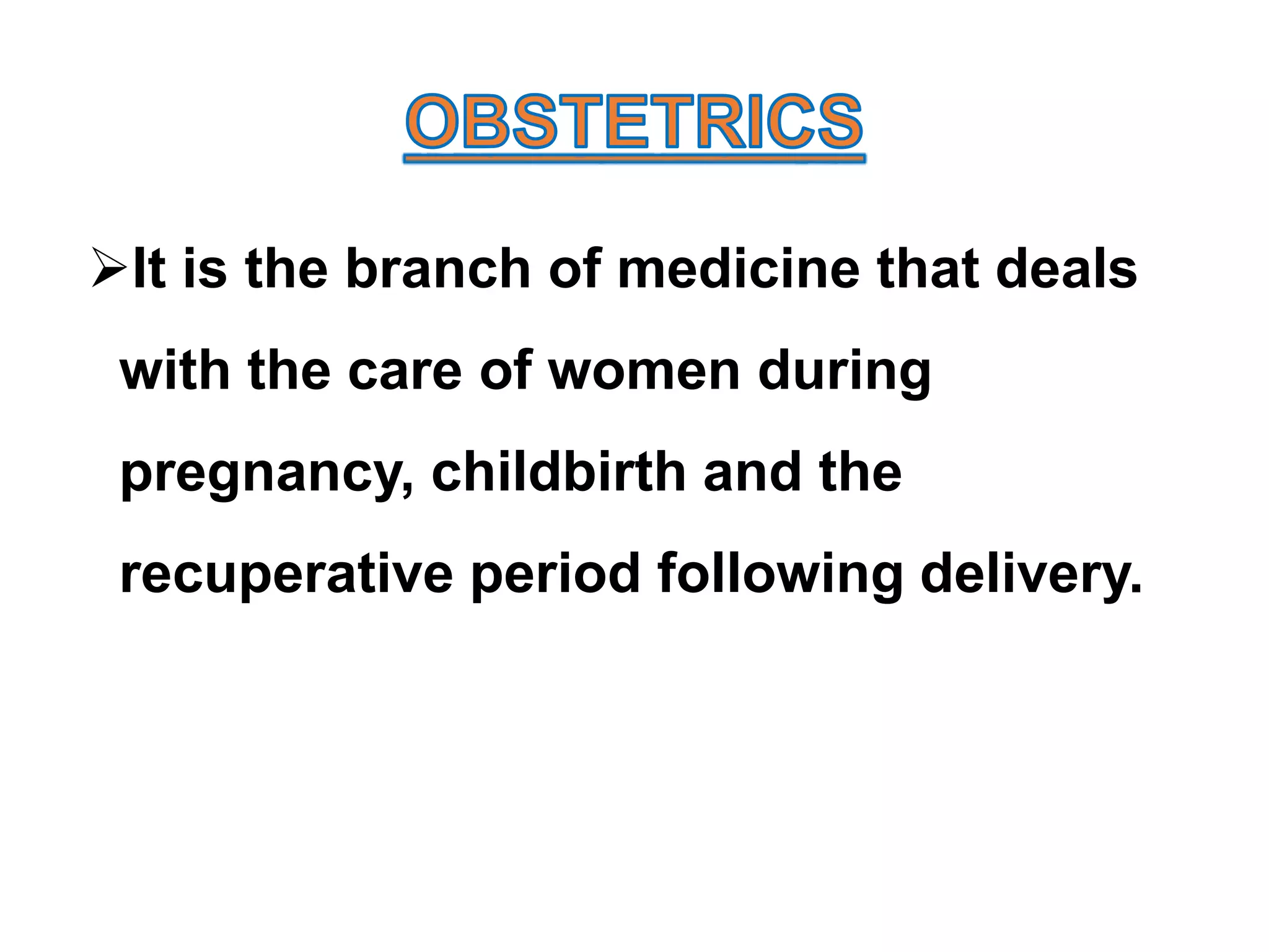 Introduction to midwifery | PPTX