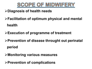 Introduction to midwifery | PPTX