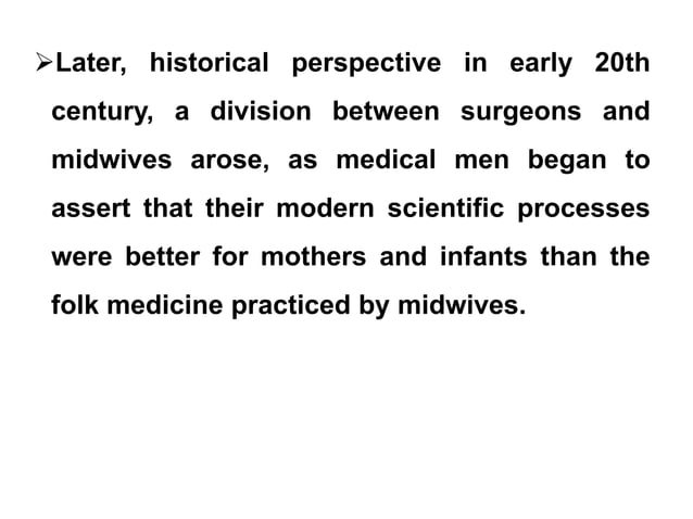 Introduction to midwifery | PPTX