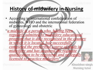 Introduction to midwifery CHAPTER -I | PPTX