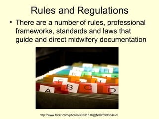 Introduction to midwifery documentation 2014 | PPT