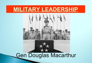 Introduction to military leadership | PPT