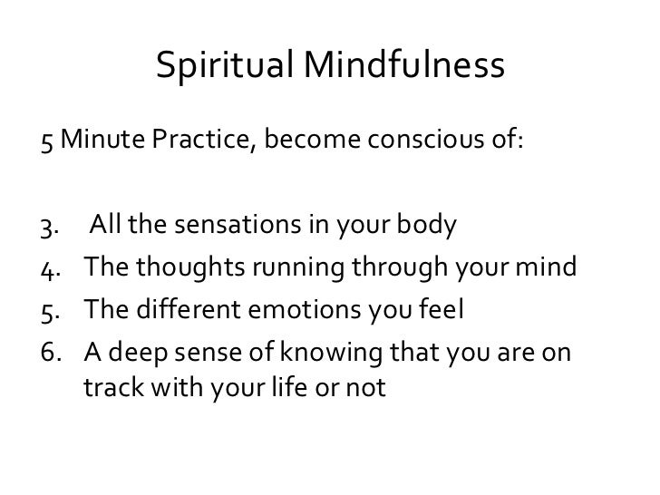 Introduction To Mindfulness