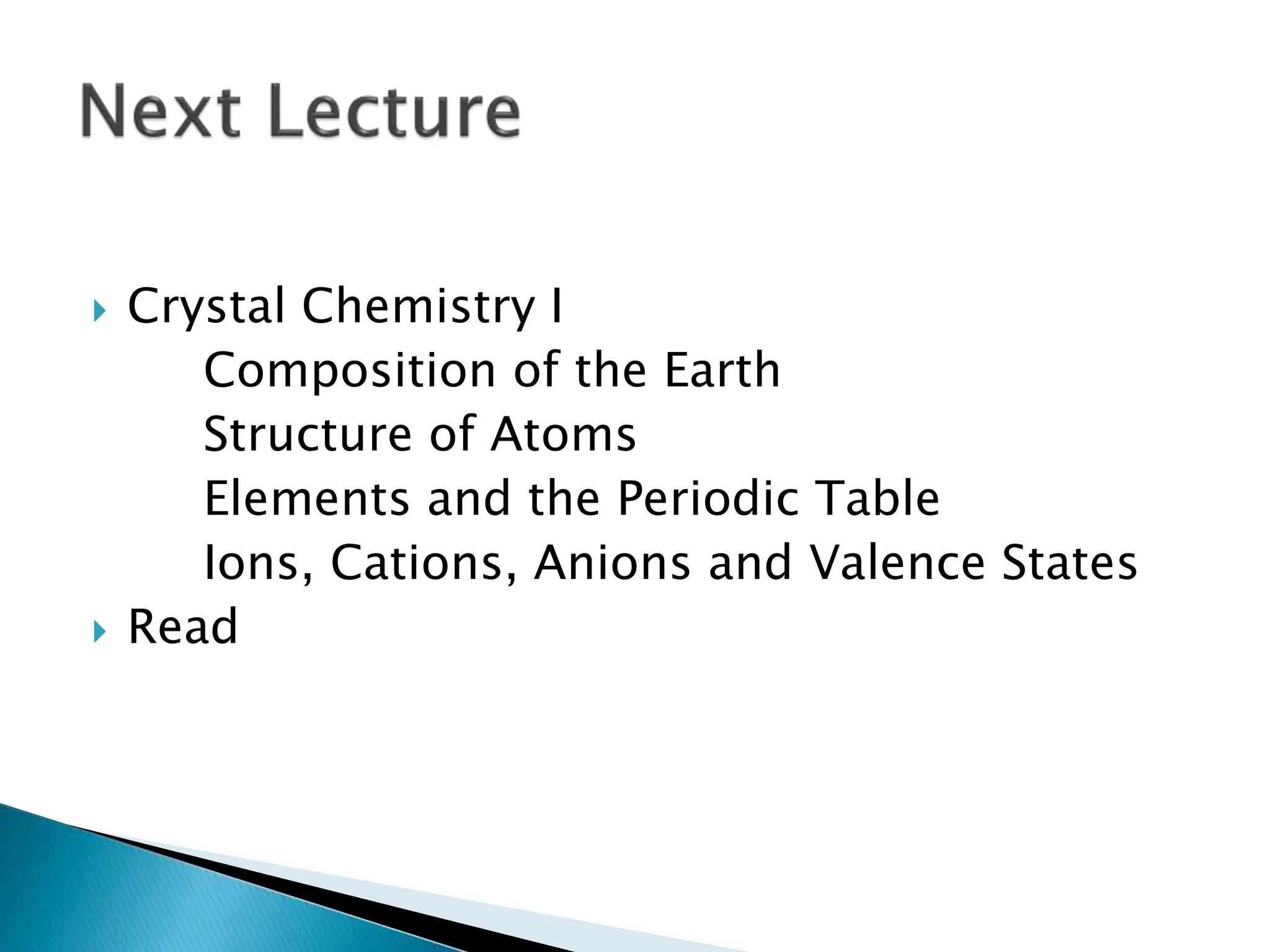 Introduction to mineralogy for civil engineer | PPT