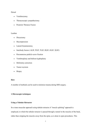 Introduction to Minimally Invasive Spine Surgery(1).docx