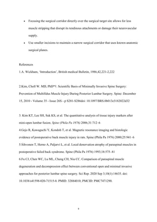 Introduction to Minimally Invasive Spine Surgery(1).docx