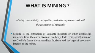 Introduction to mining law | PDF