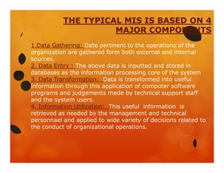 Introduction to mis | PDF