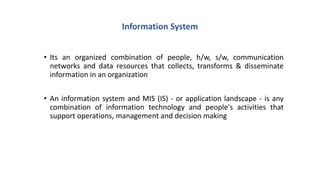 Introduction to MIS (Evolution of MIS) | PPTX
