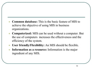 Introduction to mis, dcbm, naman | PPT