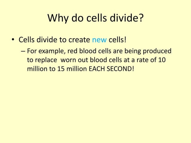 Introduction to mitosis | PPTX