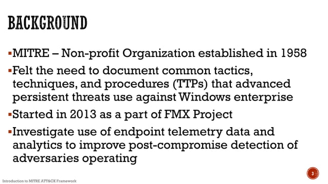 Introduction to MITRE’s ATT&CK Framework.pdf