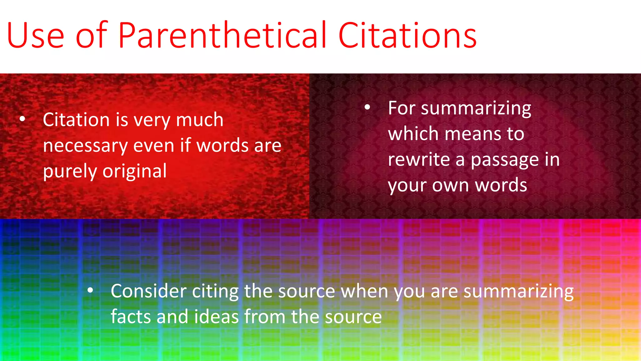 Introduction to mla citation format | PPTX | Desktop Publishing ...