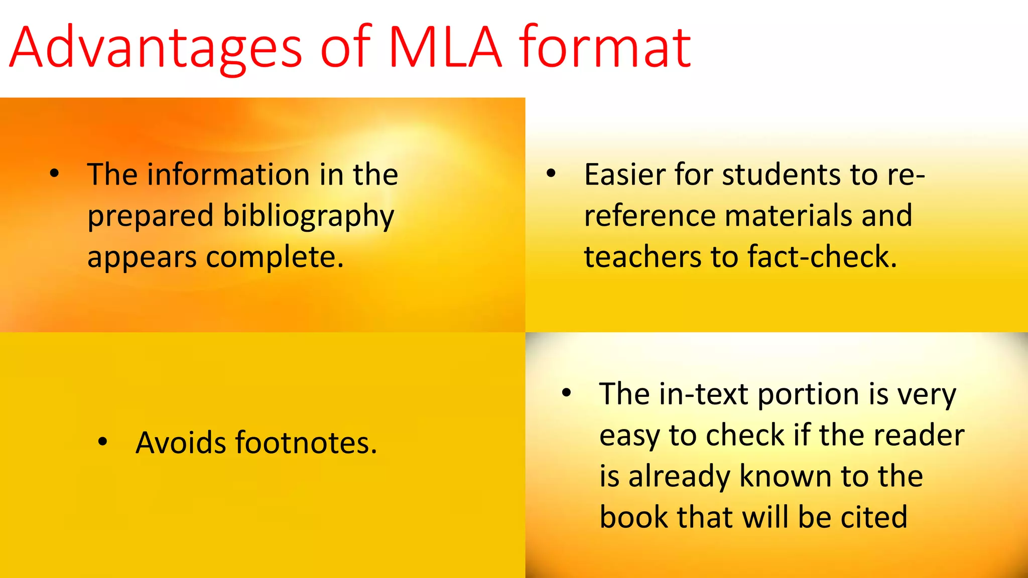 Introduction to mla citation format | PPTX | Desktop Publishing ...