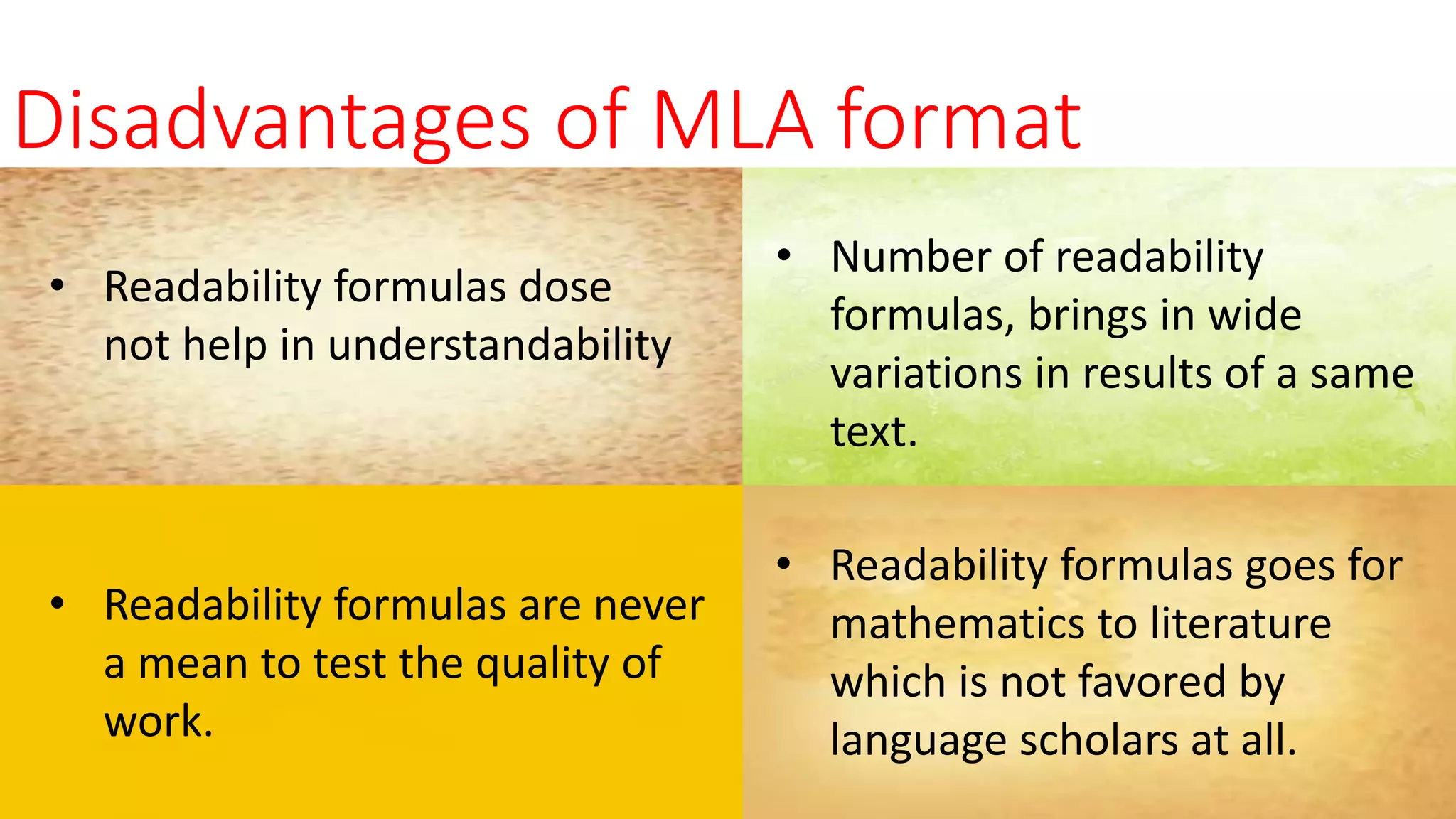 Introduction to mla citation format | PPTX | Desktop Publishing ...
