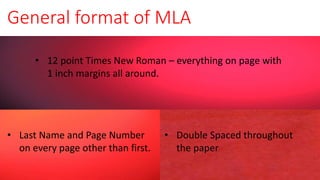 Introduction to mla citation format | PPTX | Desktop Publishing ...