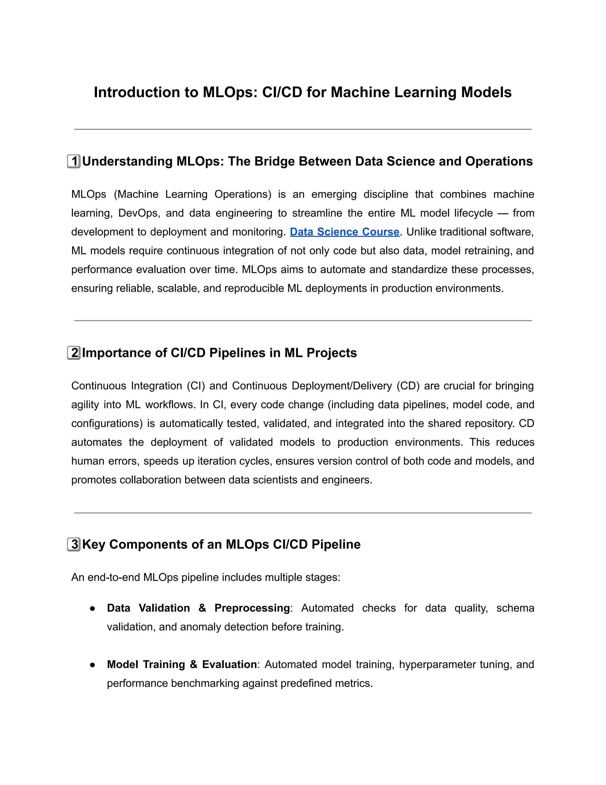 Introduction to MLOps_ CI_CD for Machine Learning Models.pdf