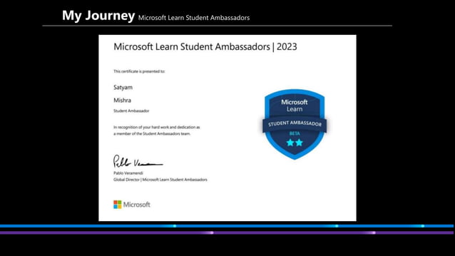 Introduction to MLSA By Satyam Mishra.pptx