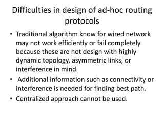 Introduction to mobile ad hoc network (m.a.net) | PPTX