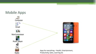 Introduction to mobile application development | PPTX