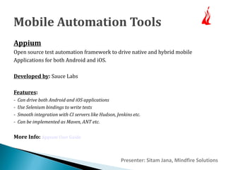 Introduction To Mobile-Automation | PDF
