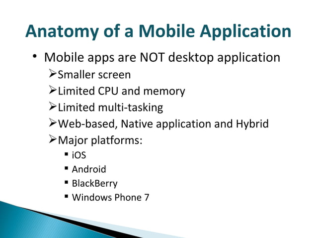 Introduction to Mobile Technology | PPT