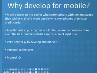 Introduction to mobile technology | PPT