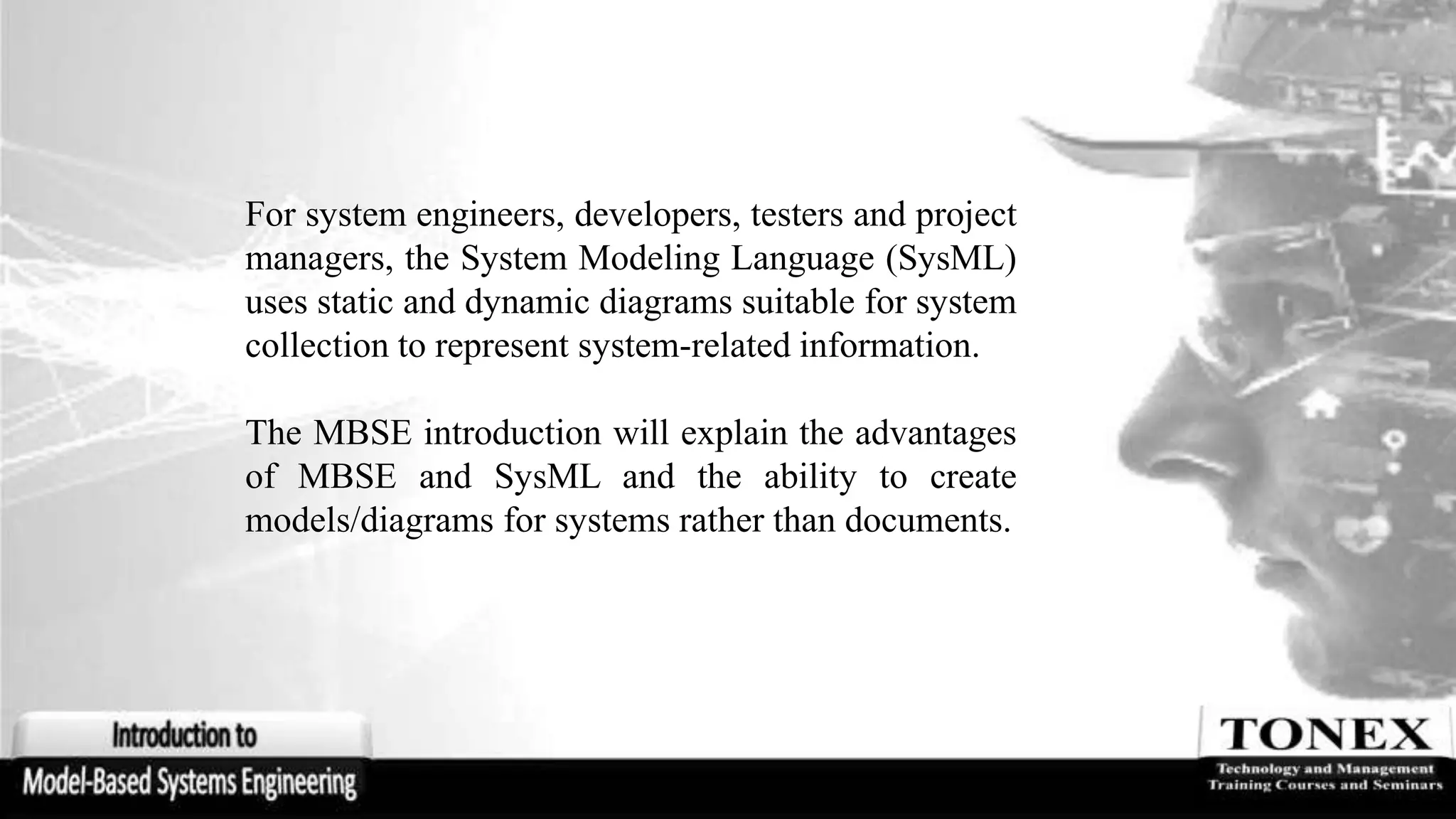Introduction to Model-Based Systems Engineering (MBSE) Course | PPTX