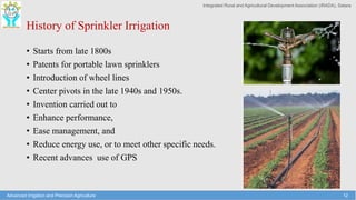 Introduction to modern irrigation techniques | PPTX