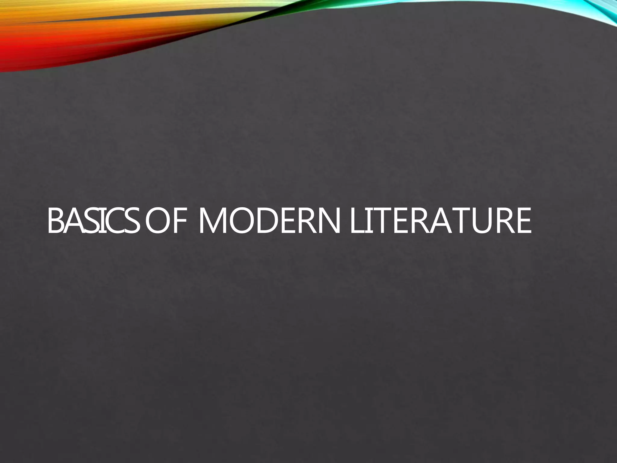 Introduction to Modernism | PPTX