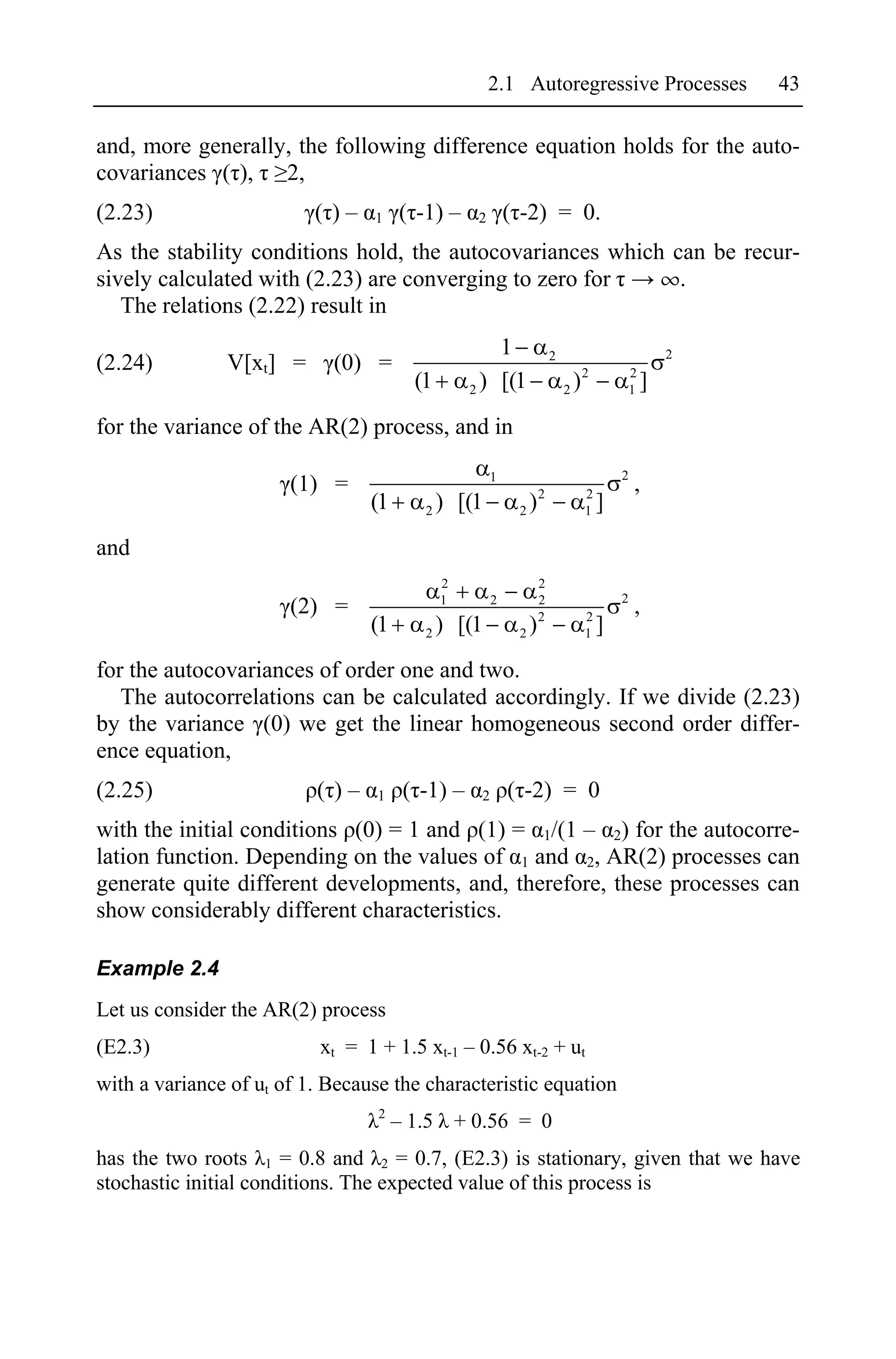 Introduction to modern time series analysis | PDF