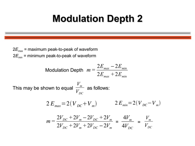 Introduction to modulation and demodulation | PPT